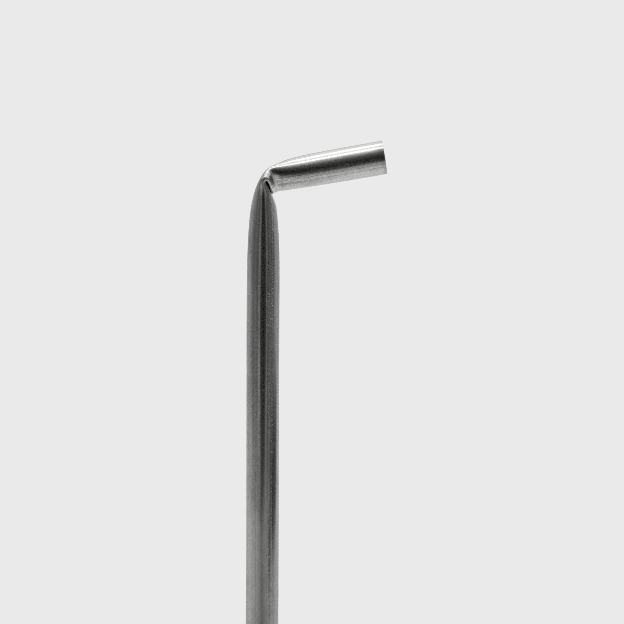 Stiletto Steel Pre-bent Receiving Tubes - 50-Pack Disposable 8G 4G 0G ...