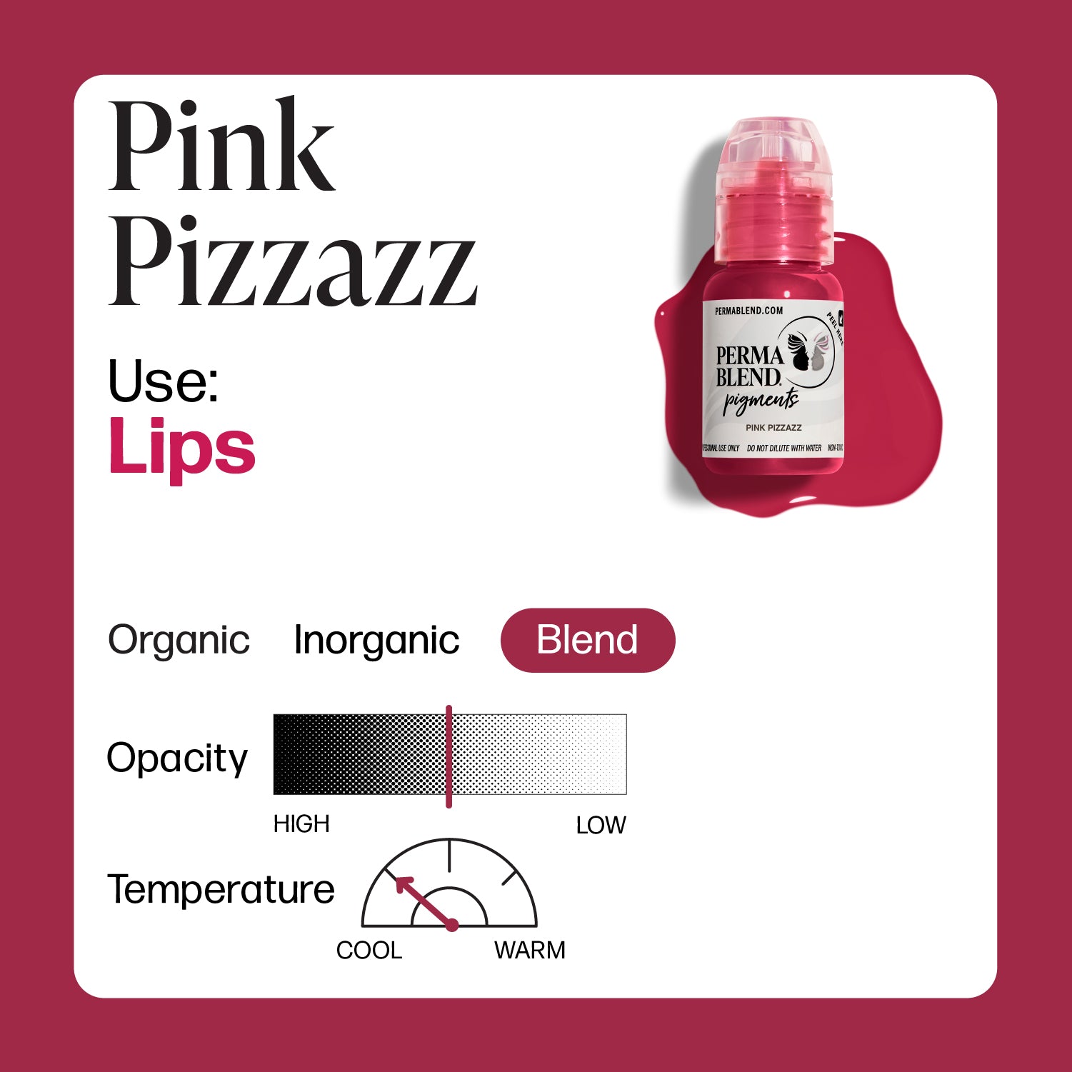 Perma Blend Pink Pizzazz – FYT Tattoo Supplies Canada