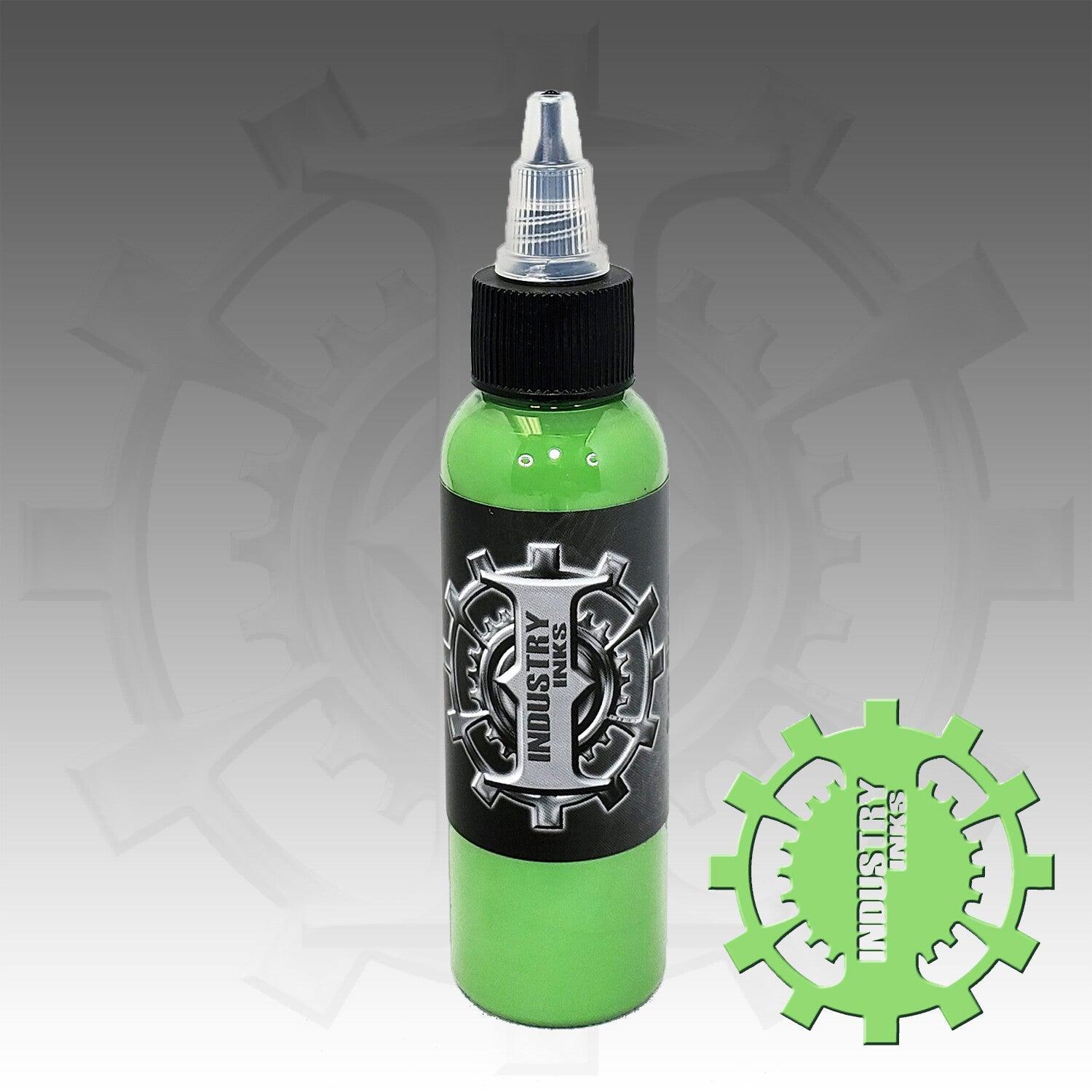 Industry Ink Sap Green - Tattoo Ink – FYT Tattoo Supplies Canada